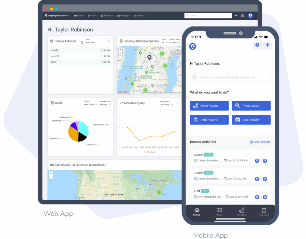 Book a demo - Map My Customers