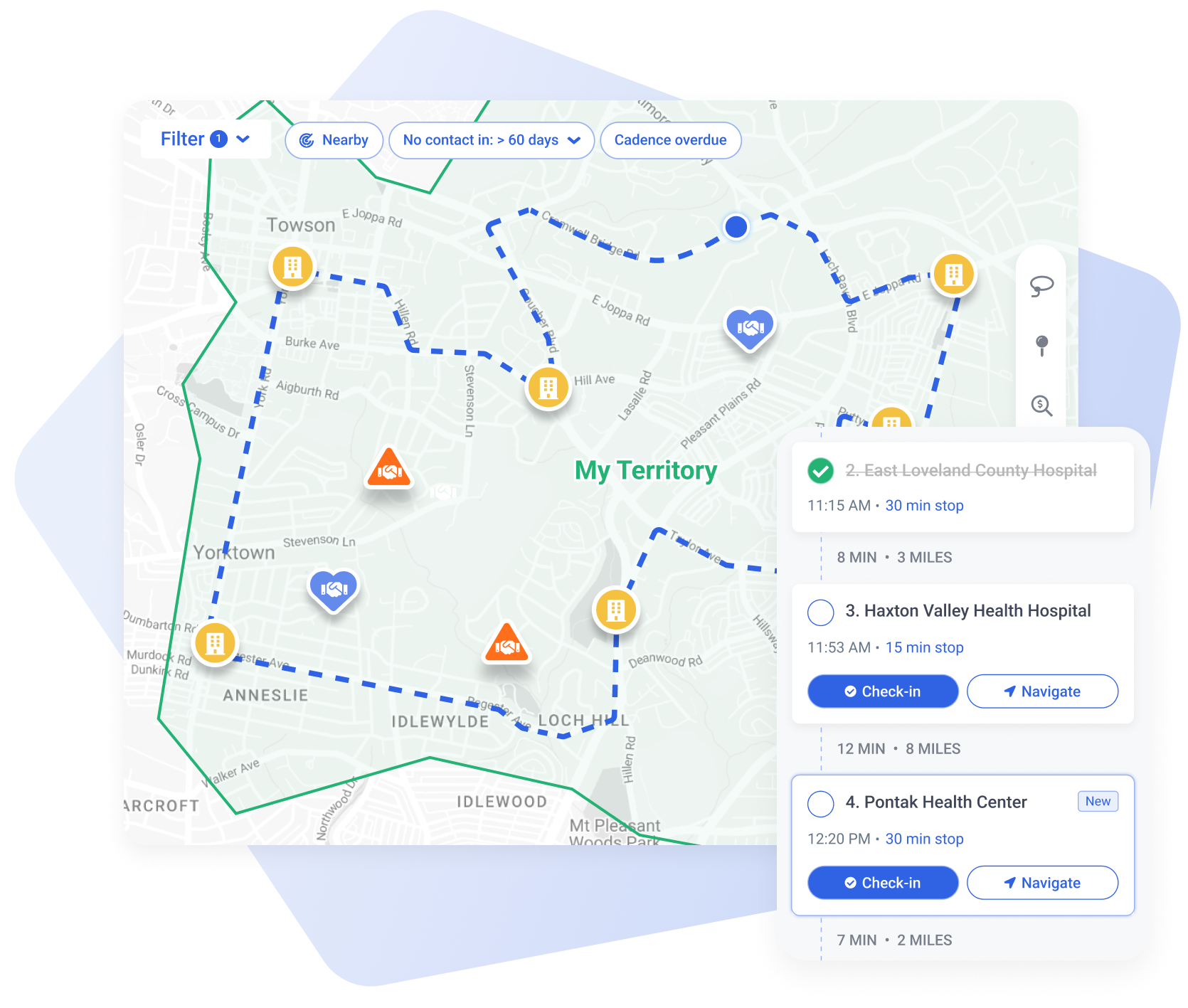 Sales Routing and Mapping - Map My Customers